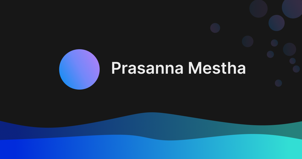 Prasanna Mestha